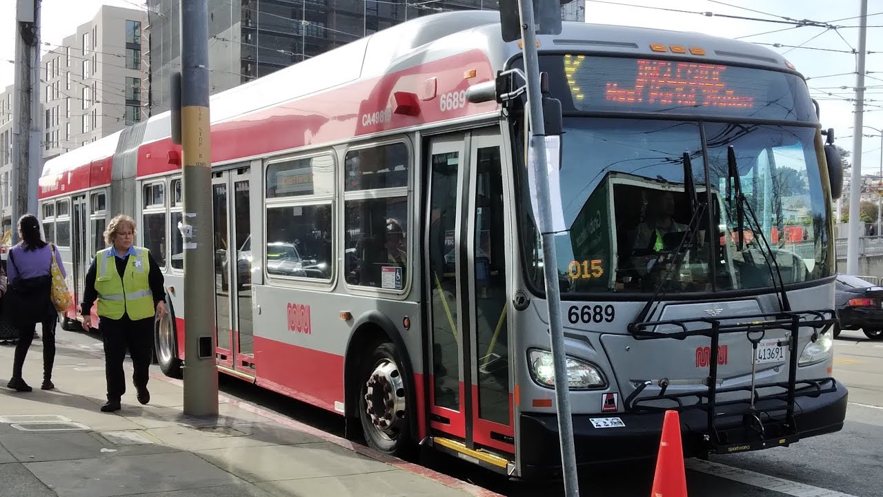 SF Muni 2018 New Flyer XDE60 6689 on Route K Ingleside Bus - YouTube