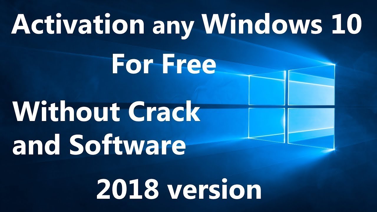 Activate Windows 10 FREE [No program] Permanent All Versions [TUTORIAL ...
