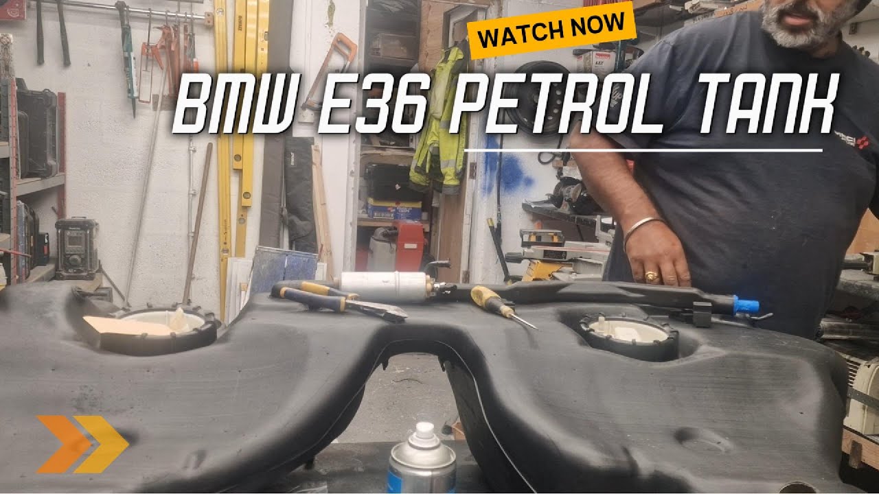 BMW e36 fuel tank rebuild \ refurbish - YouTube