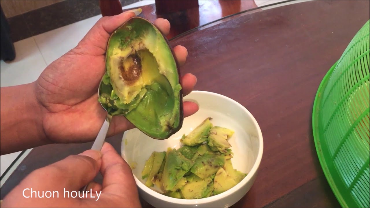 Avocado Dessert ,របៀបធ្វើផ្លែបឺរញាំ - YouTube