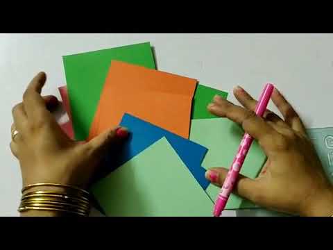 How To Make Flash Cards At Home || Flash Card making Idea #flashcards ...