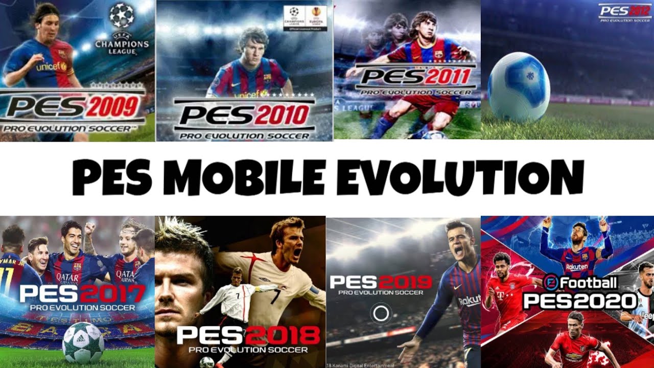 Evolution of PES Mobile (2009-2020) | Pro Evolution Soccer Mobile ...
