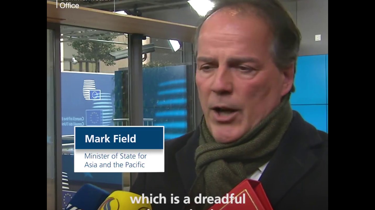 Mark Field, Feb 2018 Foreign Affairs Council - YouTube