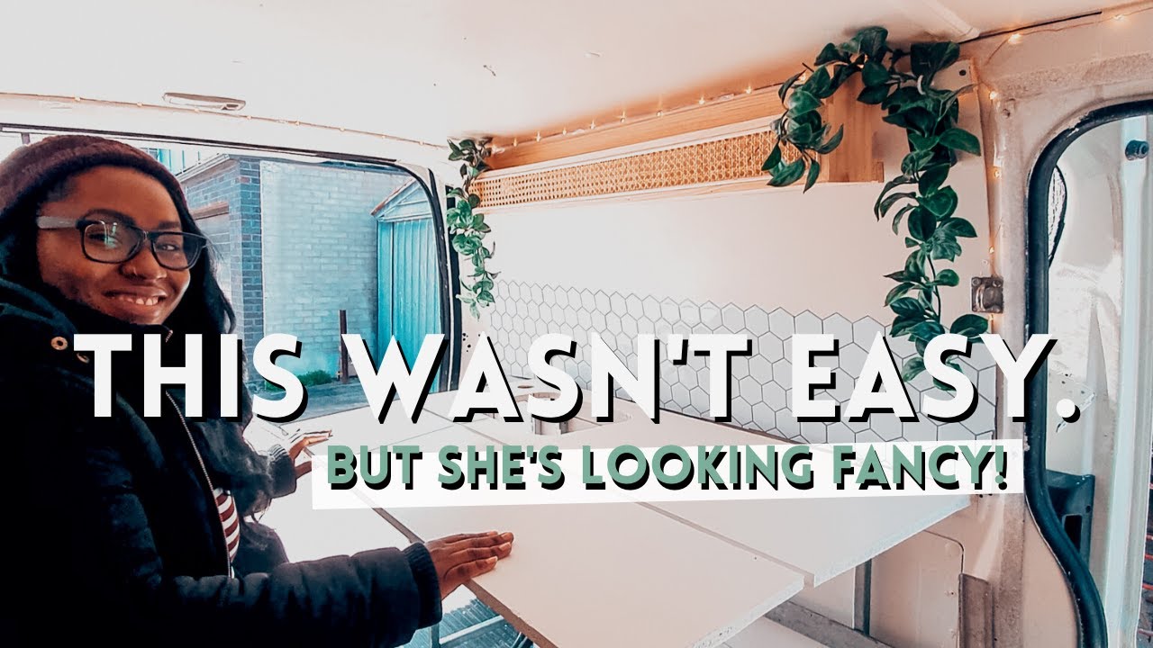 DECORATING our DIY Campervan | New Kmart Decor | Van Build Series ...