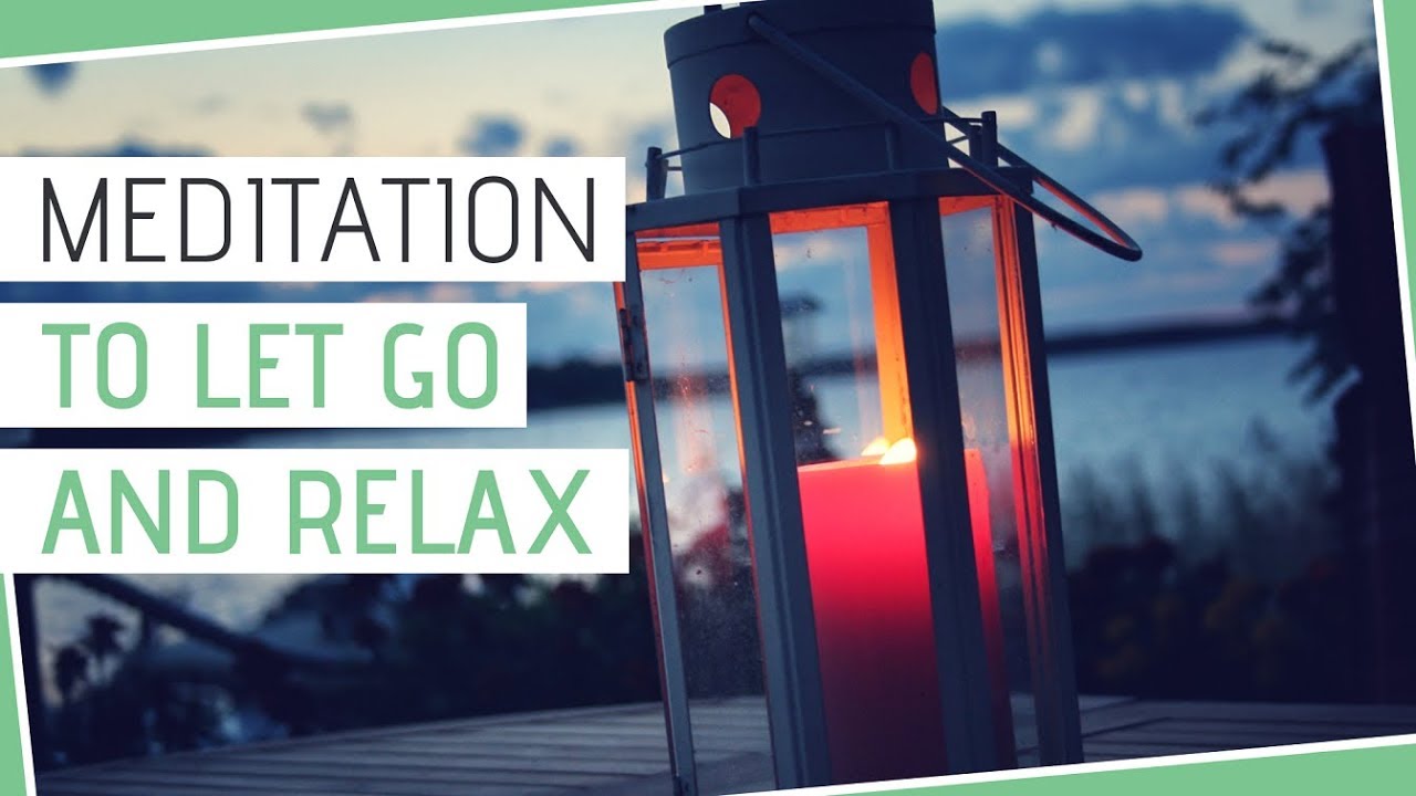 SHORT GUIDED EVENING MEDITATION To let go and relax - YouTube