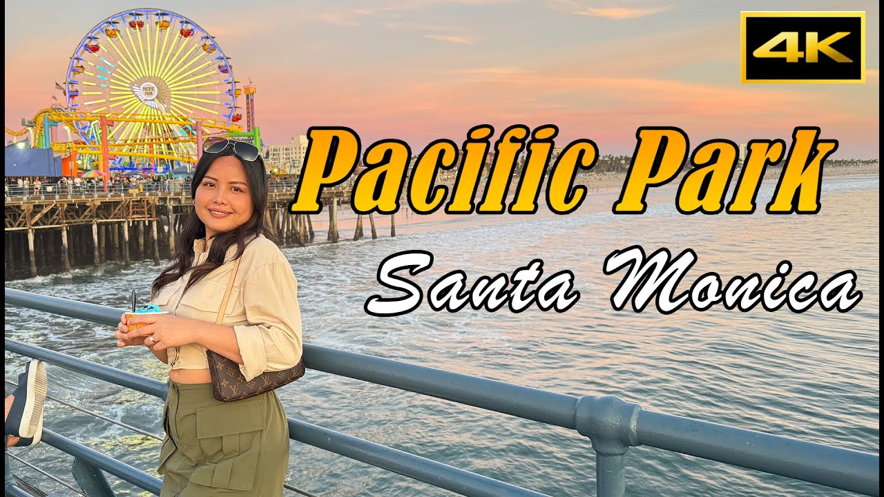 4K Pacific Park in Santa Monica pier 🇺🇸 - YouTube