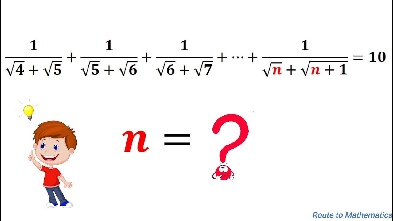 What will be the Value of n= ??? | Equation Solving | Math Olympics - YouTube