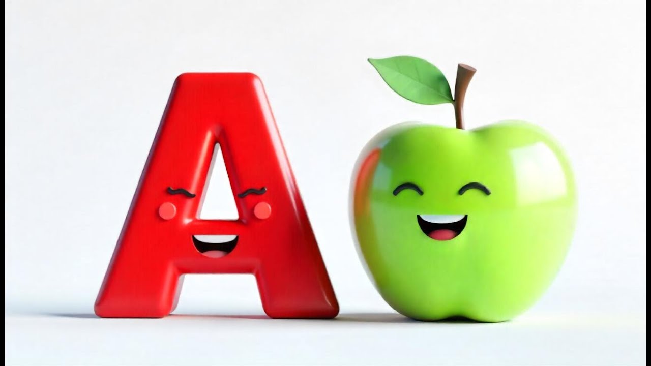 ABC Song Phonics - Toddler Learning Video , A for Apple , Alphabet song ...