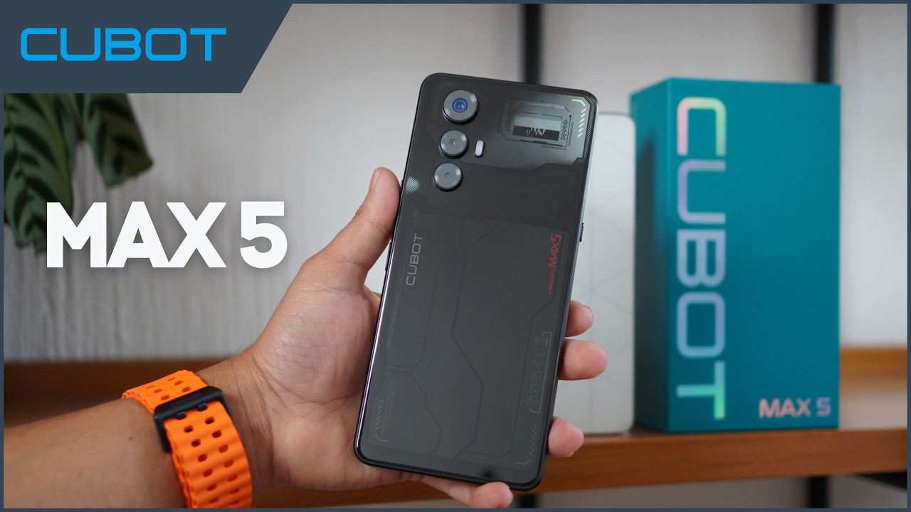 El Verdadero CALIDAD-PRECIO | CUBOT Max 5 Unboxing en Español - YouTube