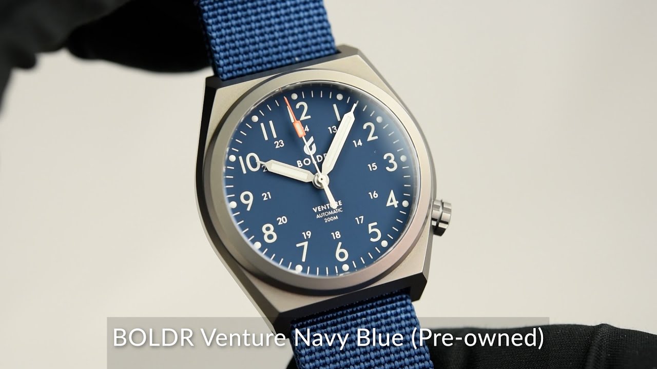BOLDR Venture Navy Blue (Pre-owned) - YouTube