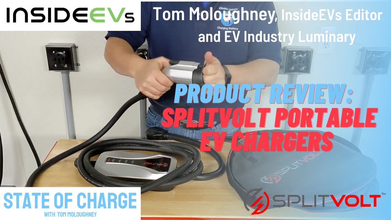 Tom Moloughney Reviews Splitvolt's EV Chargers - YouTube