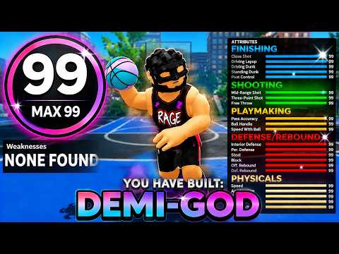 Der PERFEKTE Demi-God-Build, der in Practical Basketball ALLES kann + Sprungwürfe + Animationen