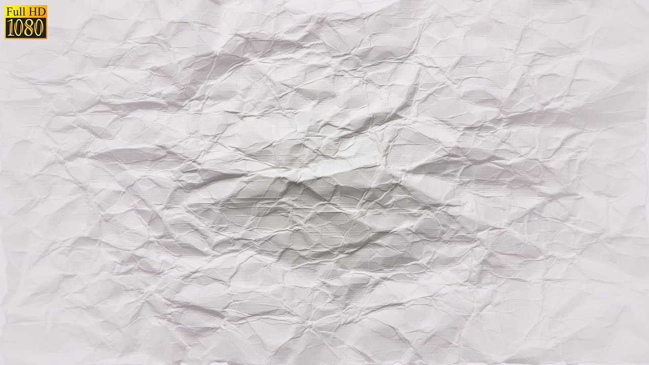 Free Stock vídeo Crumpled Paper Background - YouTube