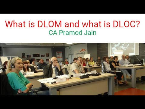 What is DLOM and what is DLOC? I CA Pramod Jain - YouTube
