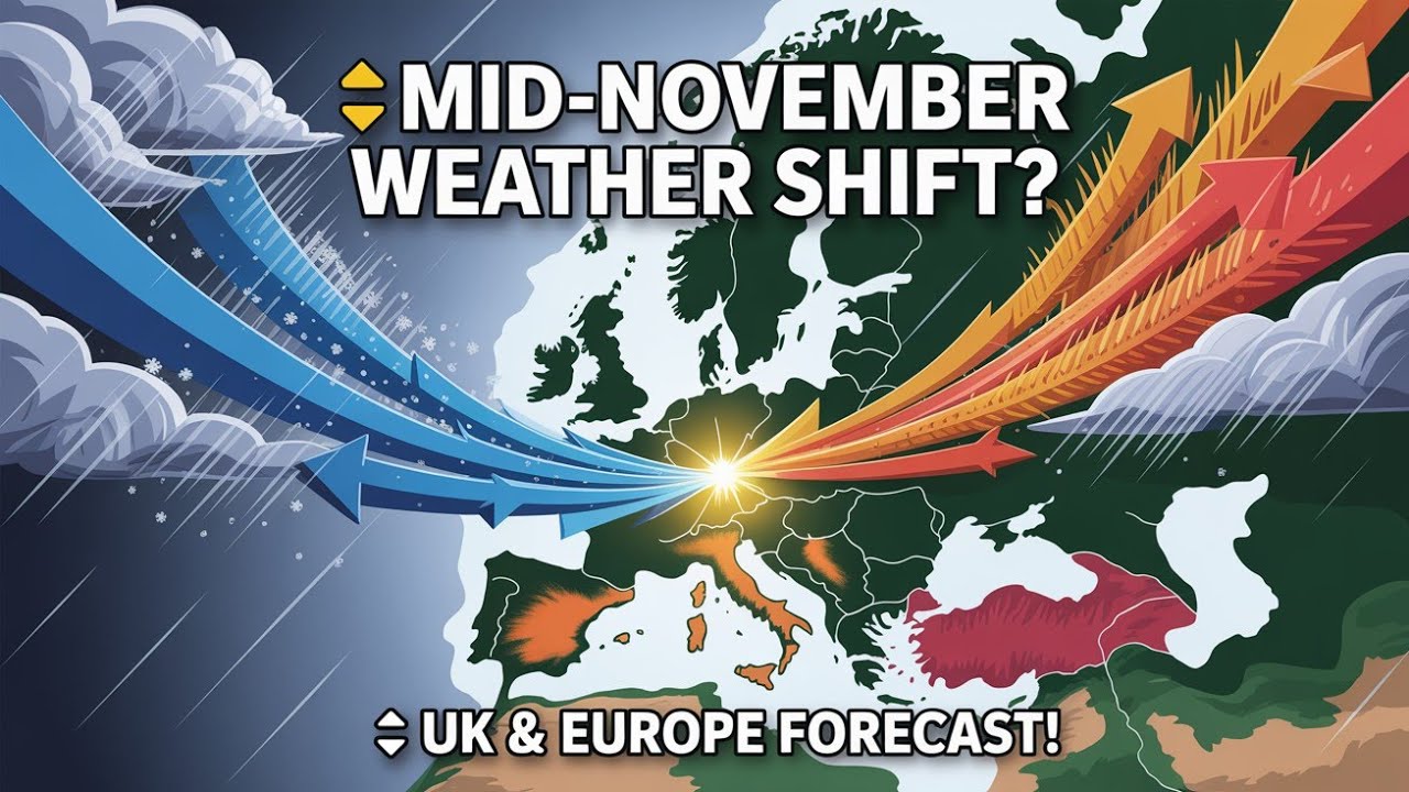 Mid-November Weather Shift? UK & Europe Forecast!#UKWeather # ...