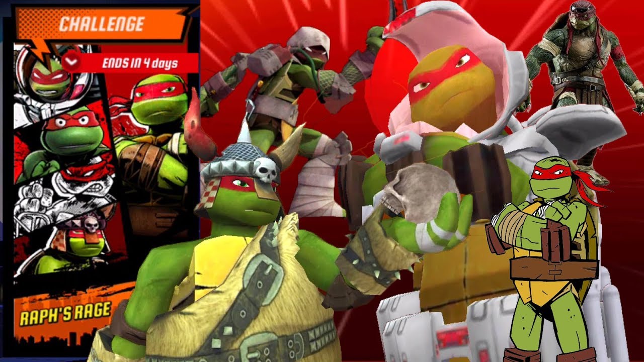 Raph's Rage Challenge - Game BUG In Finale Battle - Teenage Mutant Ninja Turtles Legends - YouTube