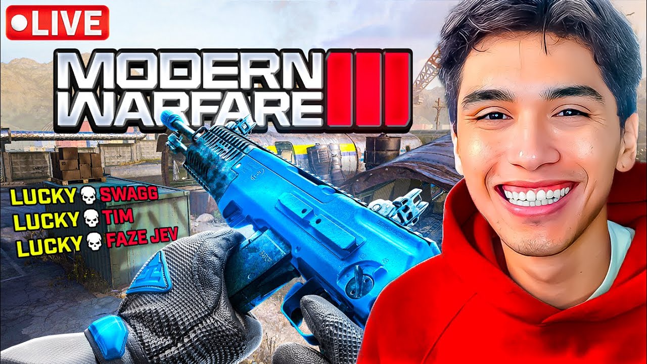 🔴LIVE - NEW MW3 GAMEPLAY REVEAL and CAMO GRIND - YouTube