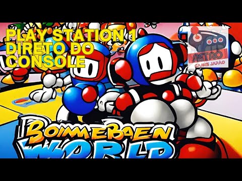 Bomberman World - Ps1 - Gameplay - jogo de estratégia. - YouTube