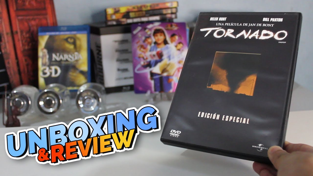 UNBOXING & REVISIÓN | TORNADO (TWISTER) DVD - YouTube