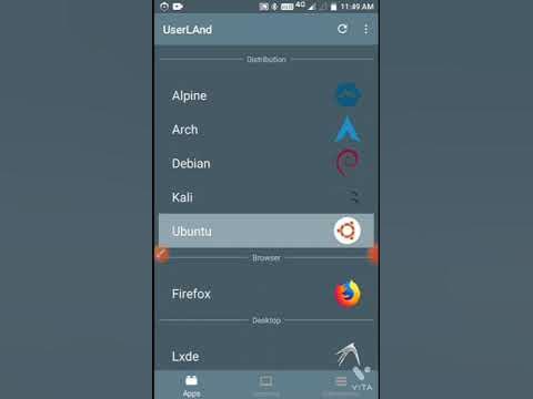 how to install Kali Linux/Ubuntu Linux Android without root phone /unroot in 2 min user land app ...