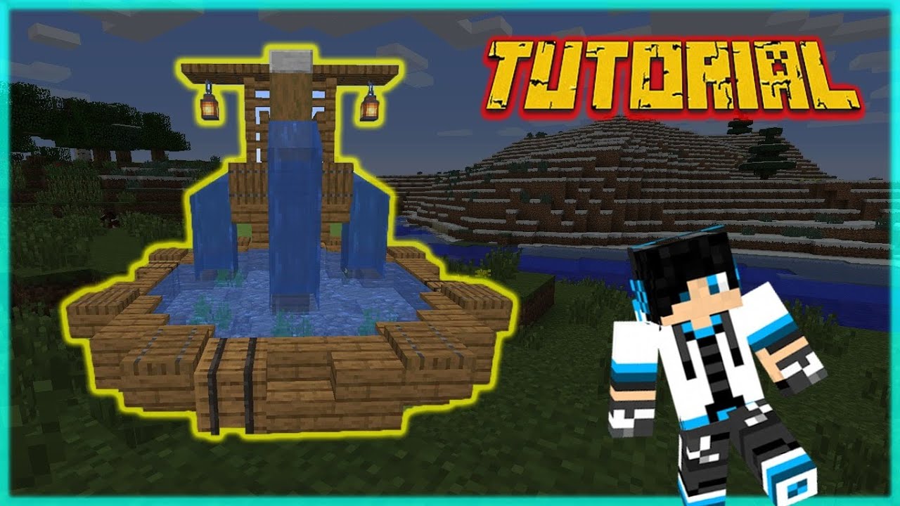TUTORIAL FONTANA: Minecraft - YouTube