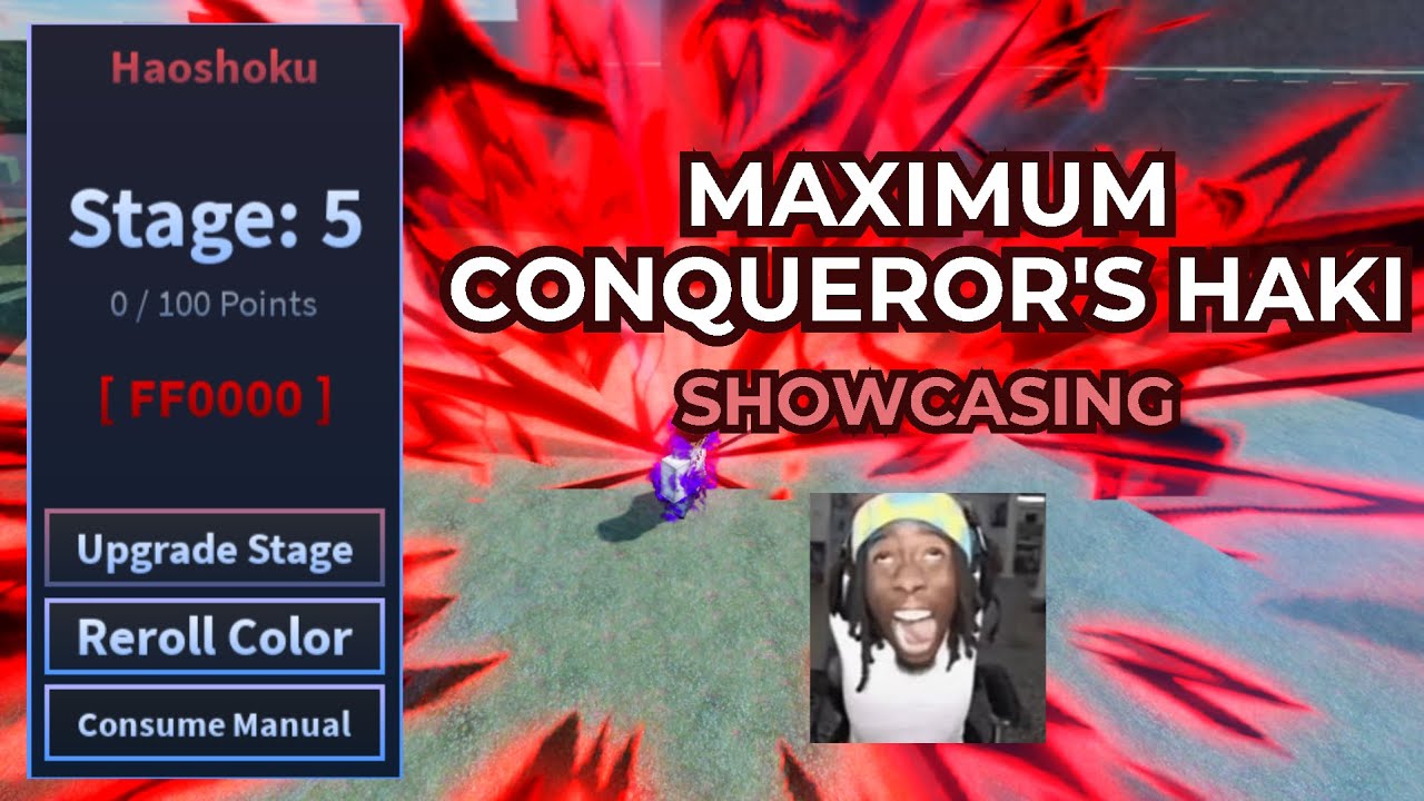 Roblox AUT: Mastering the Conqueror's Haki Stage 5 - YouTube