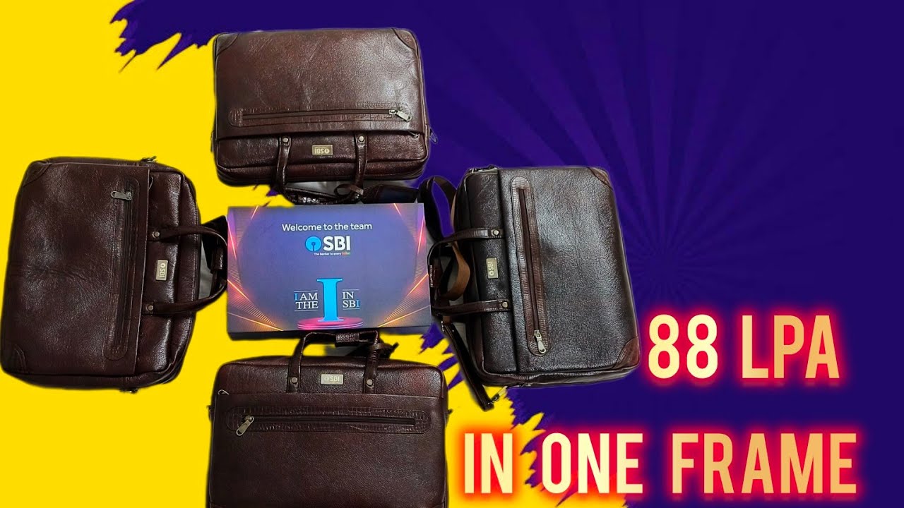 Unboxing SBI PO Kit 🎉 - YouTube