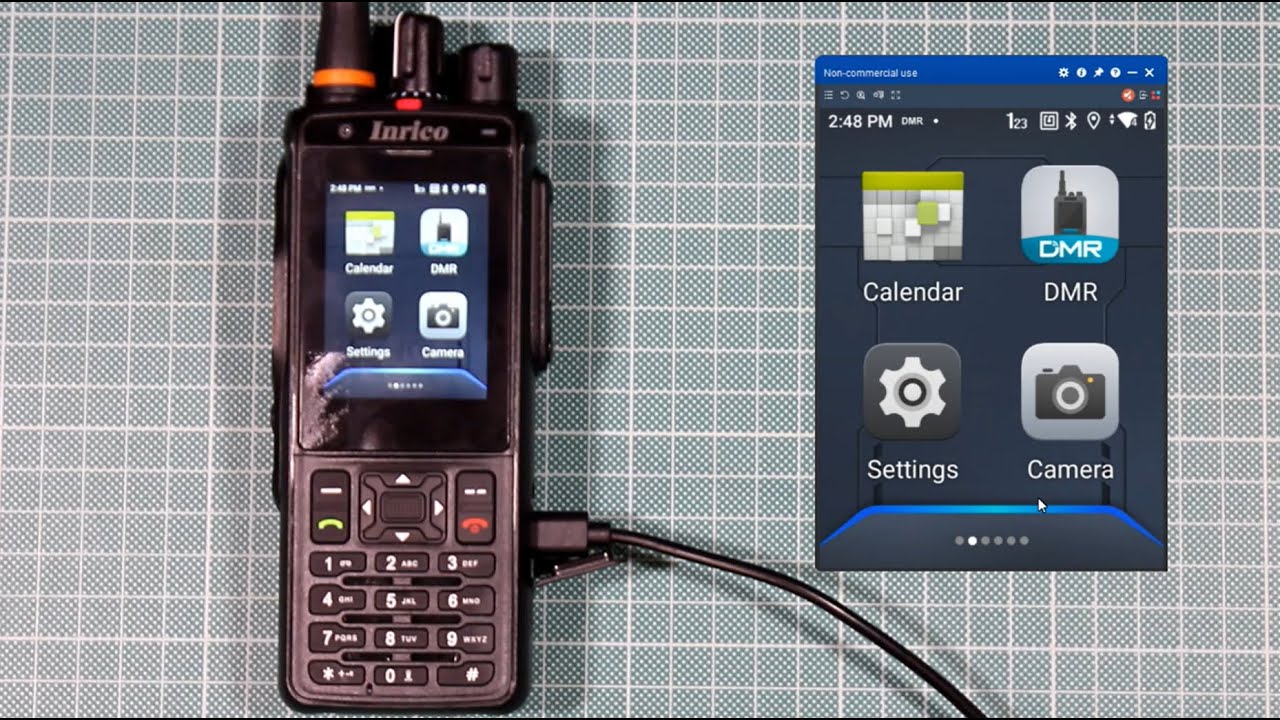 INRICO IRC380 POC & DMR Radio Review - YouTube