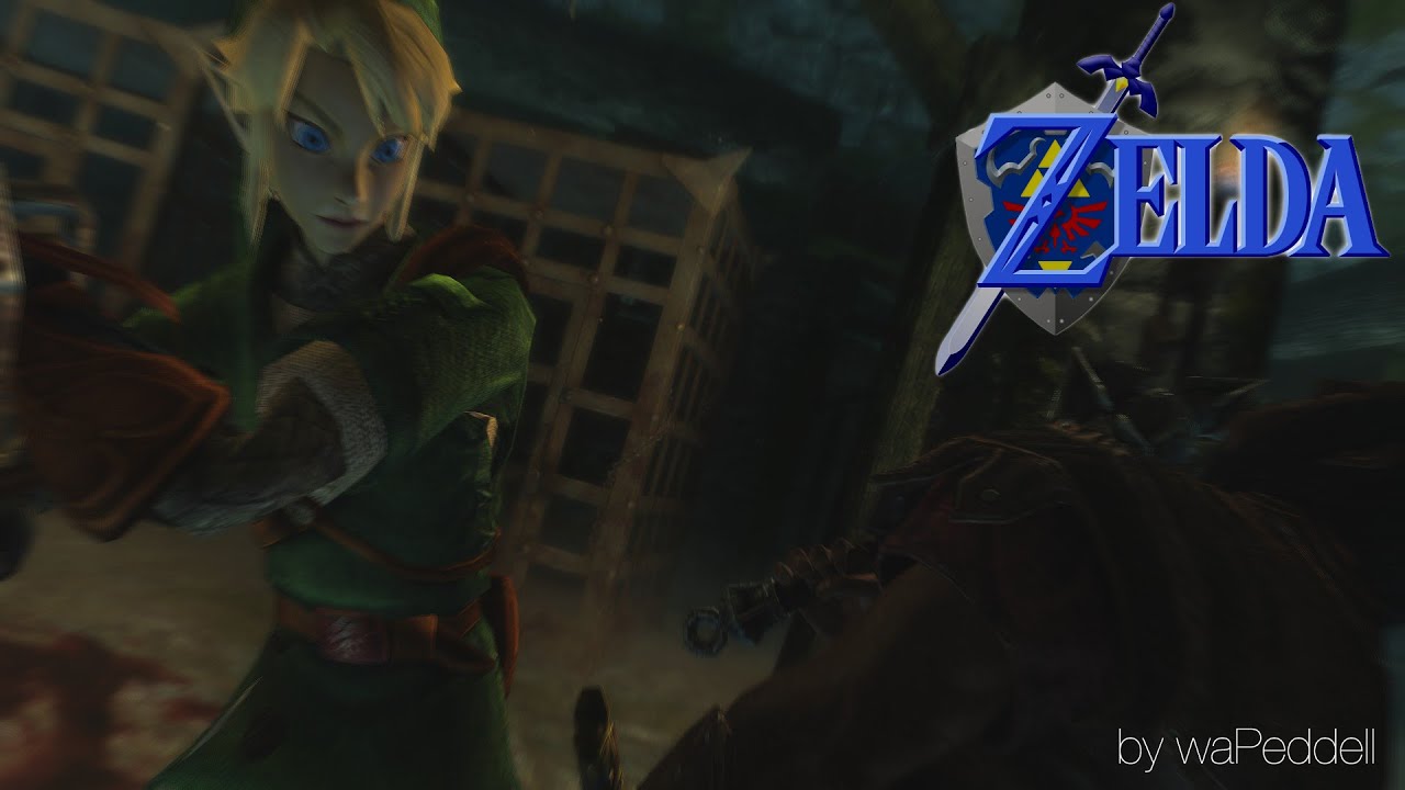 Zelda Link Race Skyrim - YouTube