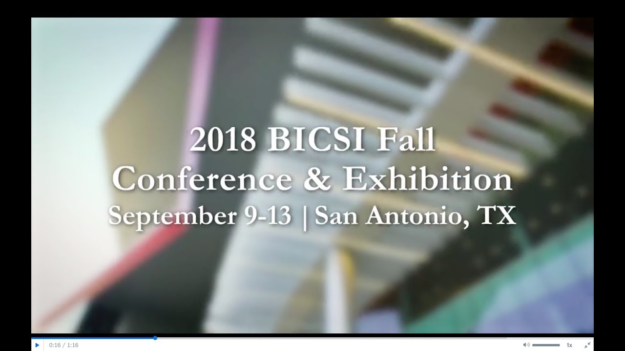 2018 BICSI Fall Conference Invite - San Antonio - YouTube