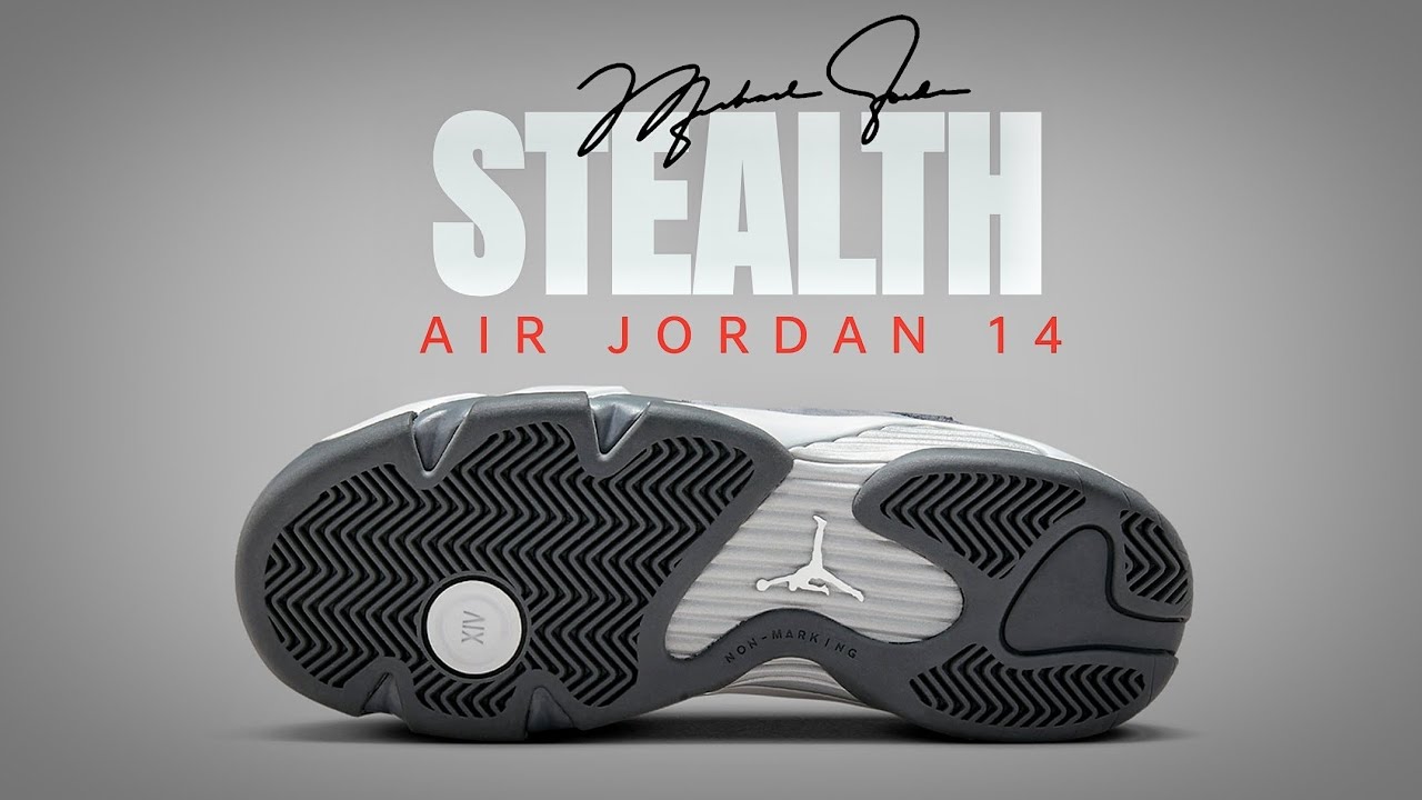 AIR JORDAN 14 "STEALTH" 2024 - YouTube