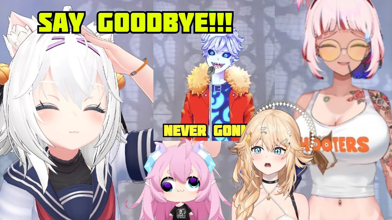 Filian, Chibi, Fefe and Lumi response to Nux's jeopardy rickroll ...