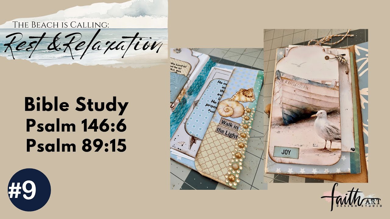 The Beach is Calling: Rest & Relaxation Bible Study #9 Bible Study ...