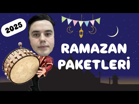 UCUZ VE PAHALI RAMAZAN PAKETLERİNİ AÇTIM! (999.99 ₺)