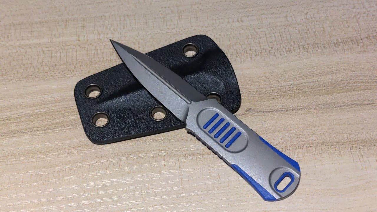 OSS Dagger By We Knives 2017C Cool Lapel, Thumb, Pinch Dagger. - YouTube