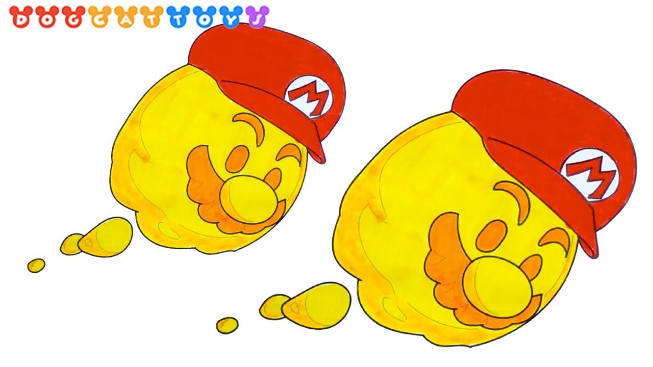 Speed Drawing Super Mario Odyssey | Drawing Coloring Pages Videos for ...