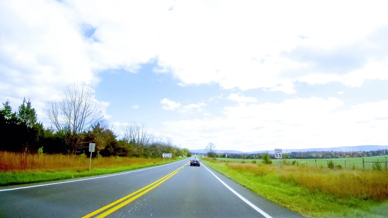 US-340 Northbound in Virginia, Front Royal to West Virginia Line - YouTube