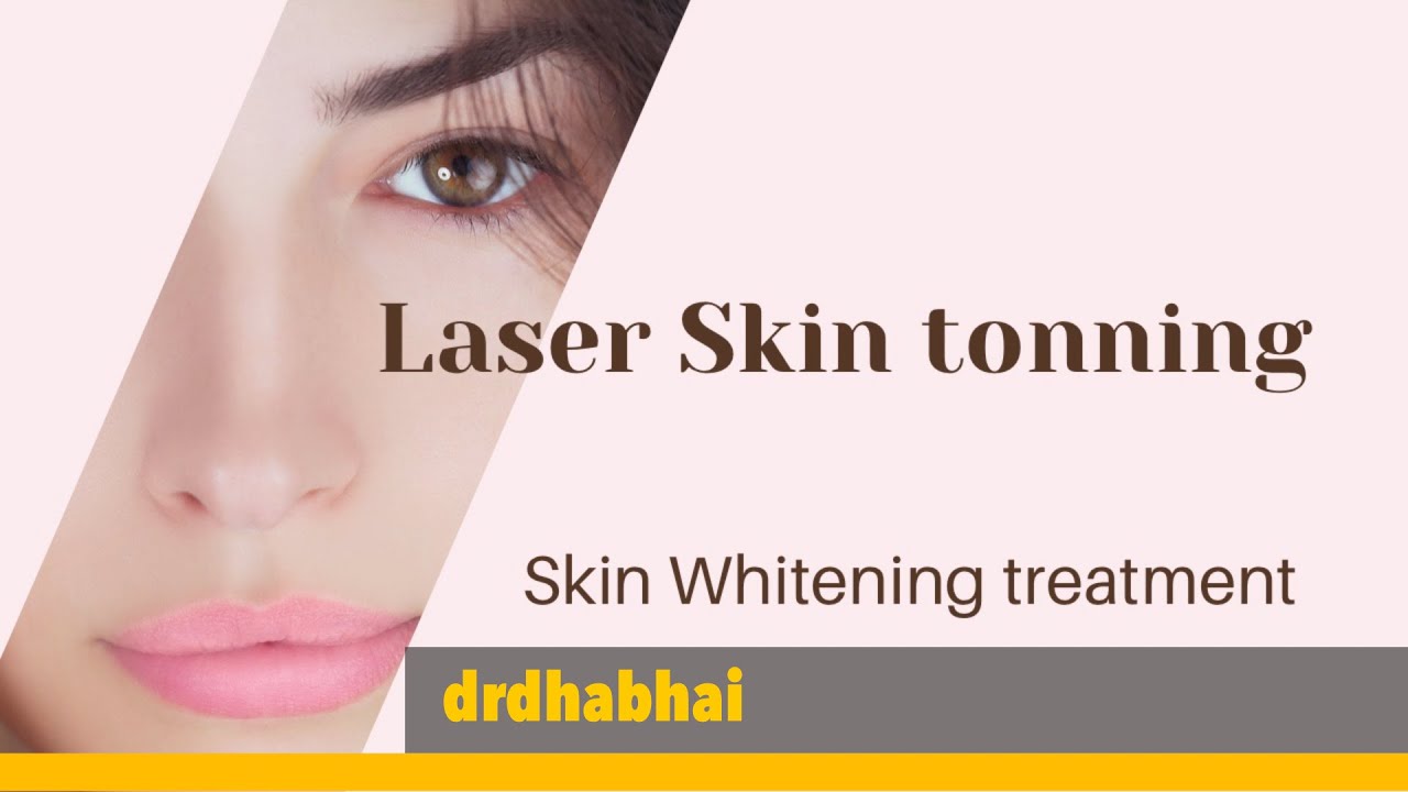 Instant skin whitening - Laser tonning - YouTube