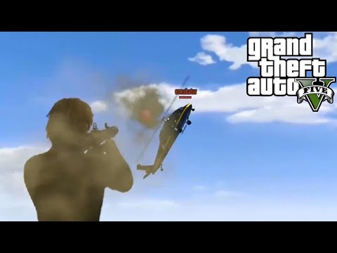 HELIKOPTER VS RPG!! - GTA 5 Online Komik Anlar #19