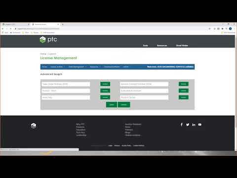 PTC License Management - YouTube