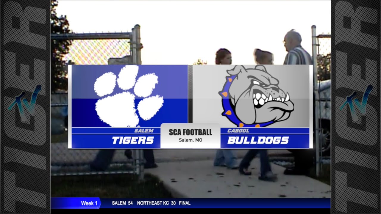 2002 Salem Tigers Football | vs. Cabool (SCA Matchup) - YouTube