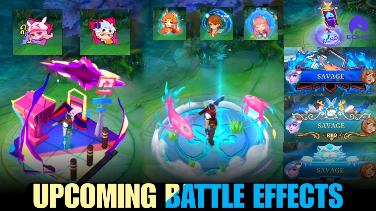 All Upcoming Battle Effect Beyond The Clouds, NeoBeasts, Chou Echo M4 ...