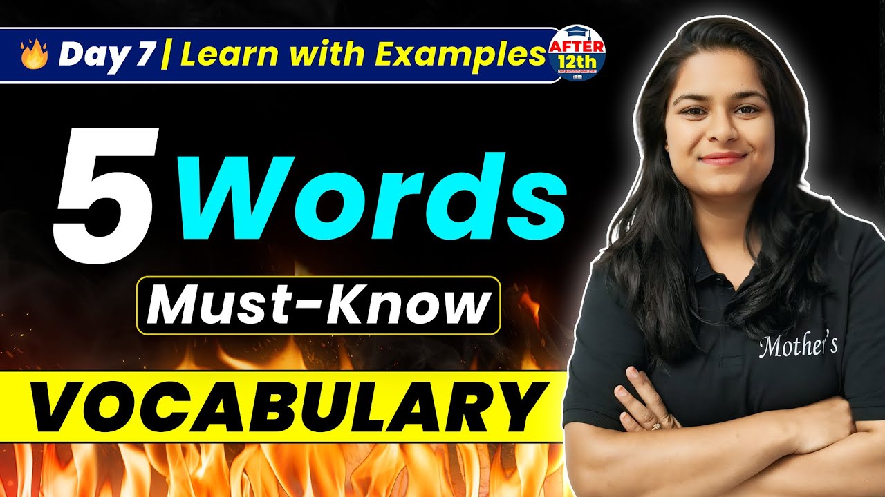 Top 5 Vocabulary Words to Level Up Your English!" | Learn with Examples ...