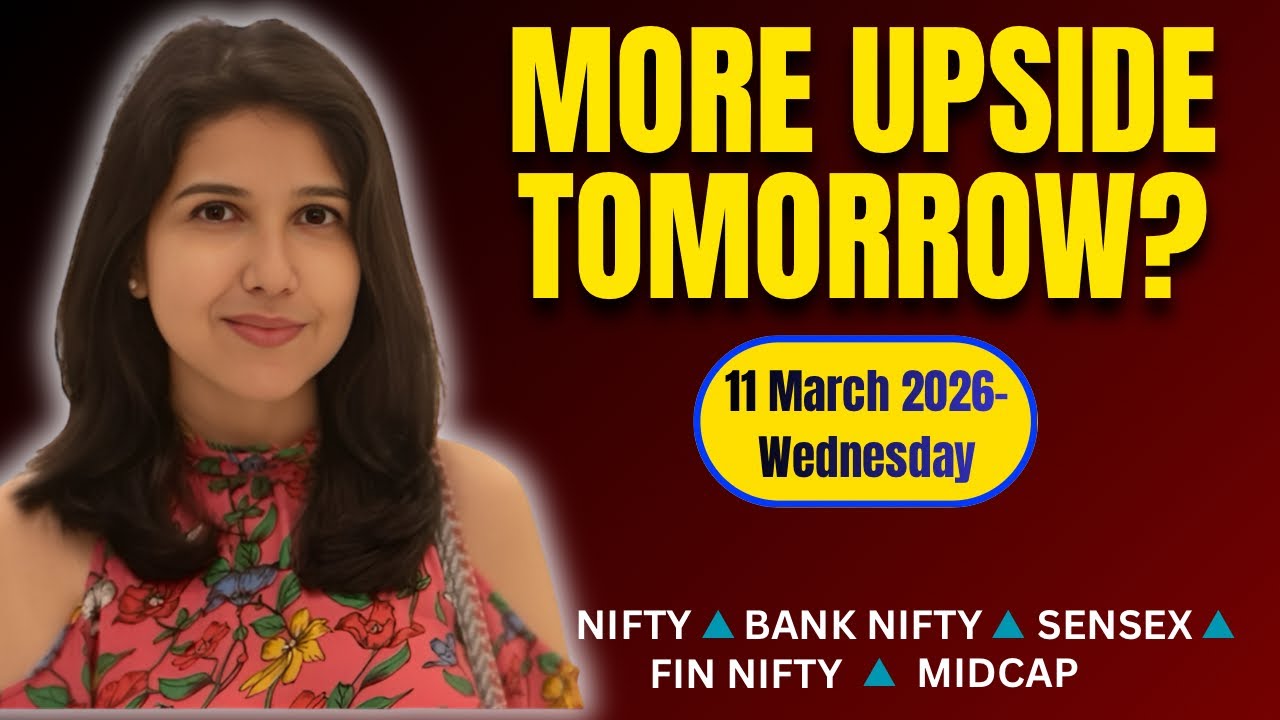 Nifty Tomorrow & Bank Nifty Prediction for 11 March 2026 | Sensex ...