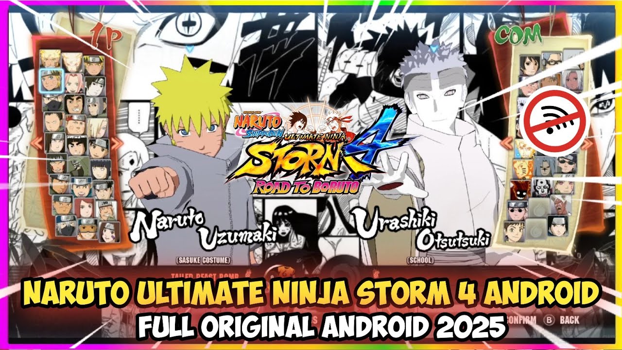 Main Naruto Ultimate Ninja Storm 4 Yuzu Di Android Offline Ukuran Kecil ...