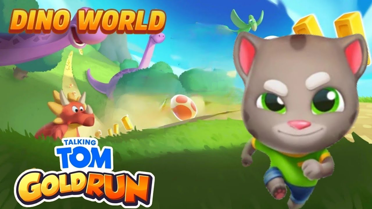 TALKING TOM GOLD RUN DINO WORLD EVENT - TALKING TOM - YouTube