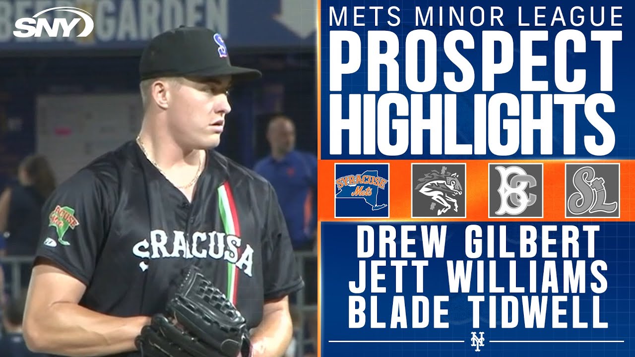 Mets prospects Drew Gilbert, Jett Williams and Blade Tidwell shine in ...