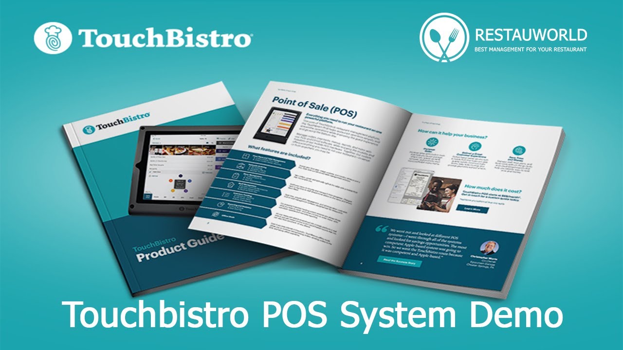Touchbistro POS System Demo Guide - Restaurant Management - YouTube