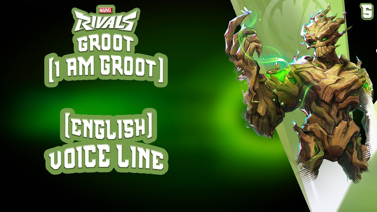 Groot - All Voice Lines [English] - YouTube