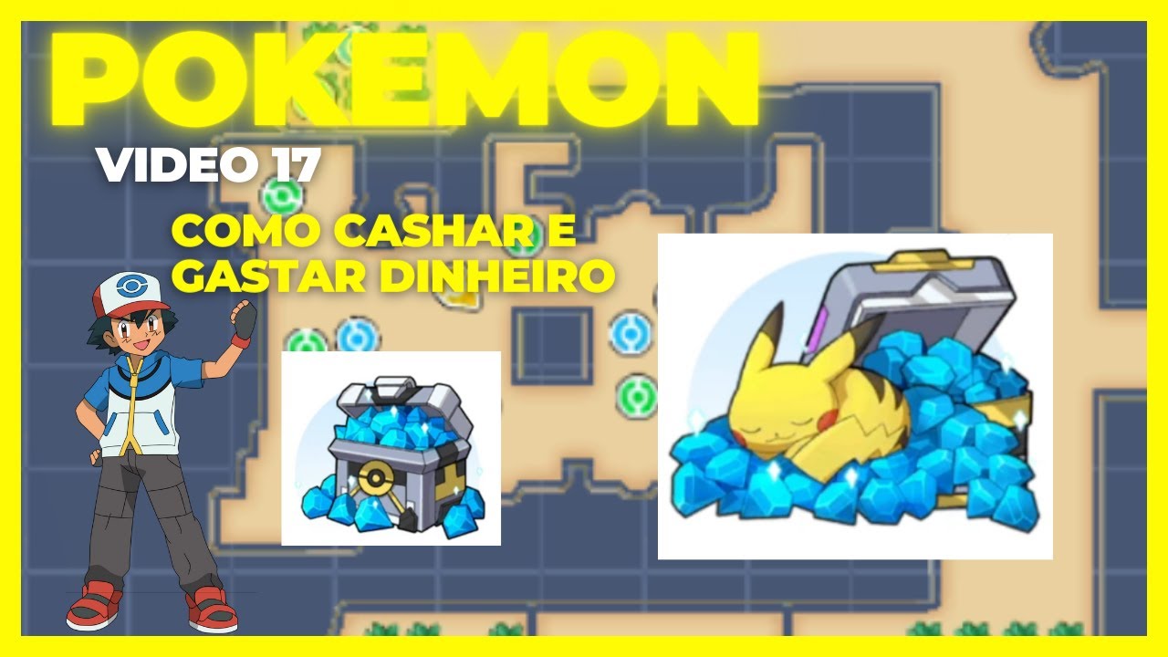 Como cashar e gastar dinheiro no (Pokémon Pendant/Infinity Island ...